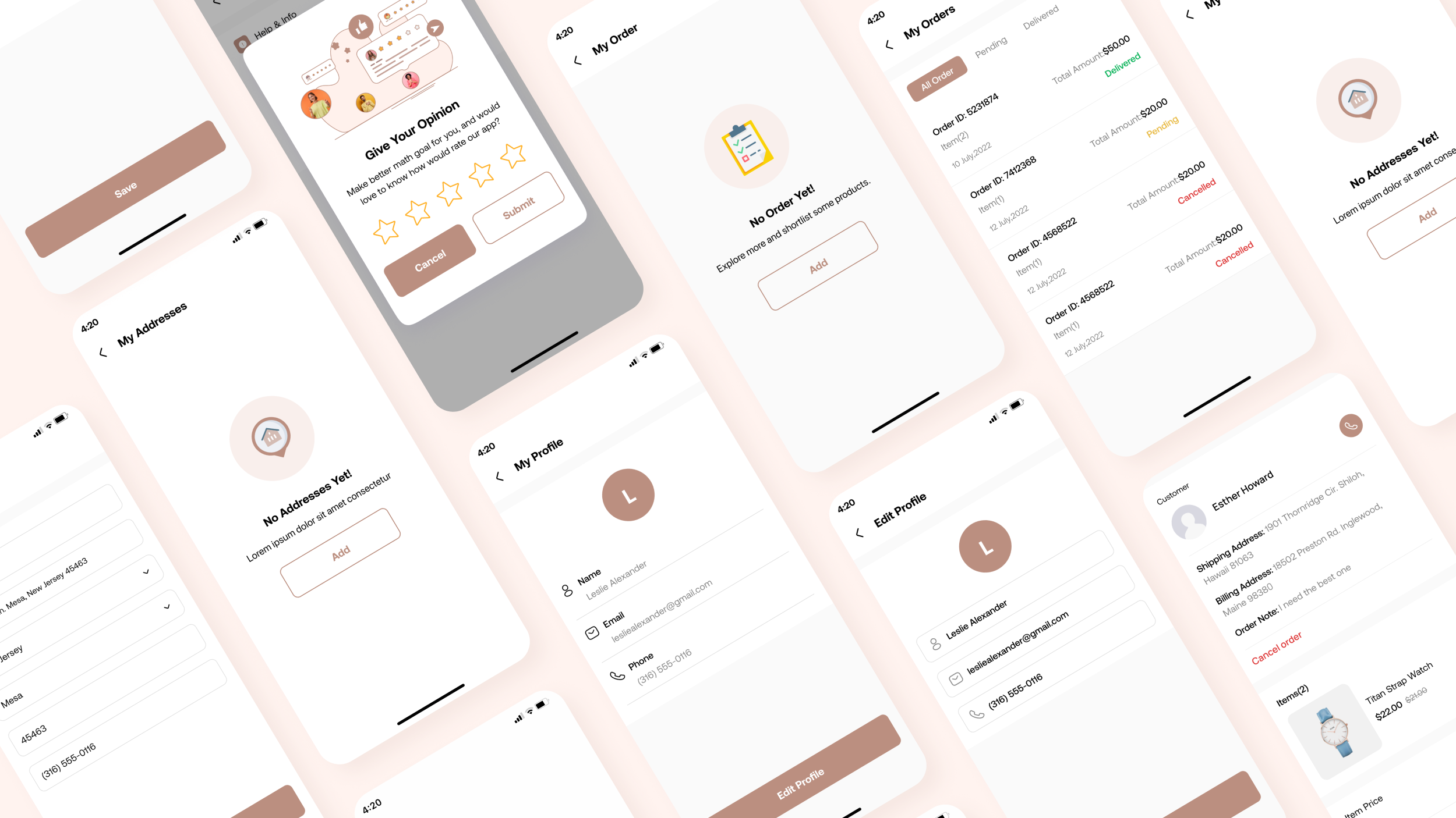 Watch Store App Buy watches - Online Shopping app Flutter 3.x (Android, iOS) app UI template ...